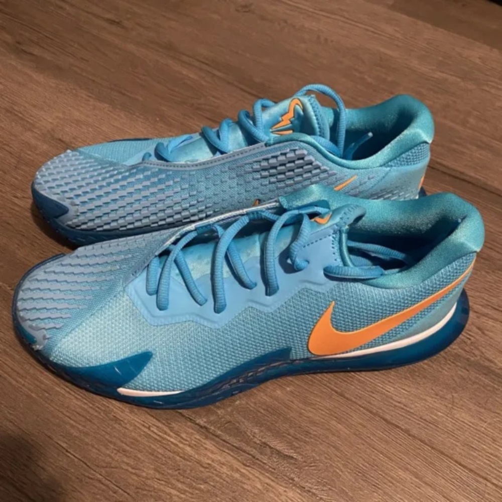 Nike Zoom Vapor Cage 4 Rafa Blue Tennis Shoes Men’s S… - Gem
